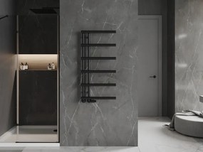 Mexen Jukon dekorativní koupelnový radiátor 988 x 500 mm, 461 W, černý - W116-0988-500-00-70