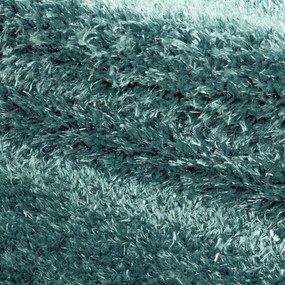 Ayyildiz koberce Kusový koberec Brilliant Shaggy 4200 Aqua kruh - 160x160 (průměr) kruh cm