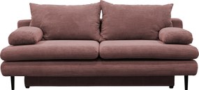 XXXLutz ROZKLÁDACÍ POHOVKA, textil, starorůžová P & B - Rozkládací pohovky - 001574003802