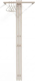 Taupe ocelový nástěnný věšák 65 cm Senza – Spinder Design