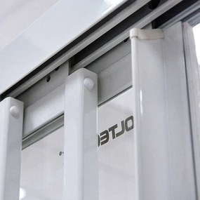 Sprchové dveře posuvné s oboustranným vstupem PD3N 1900 mm 750–805 375 Transparent S Brillant PD3N/800 413-8000000-00-02