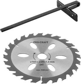 Procraft PCA32bb 20V - akumulátorová kotoučová pila (bez akumulátoru a nabíječky)