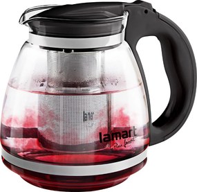 Lamart LT7027 VERRE - konvice 1,5l, černá