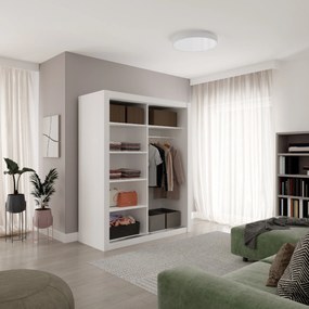 ADRK Furniture Posuvná skříň MORELL 160 ADRK-SW-MLL-160-W