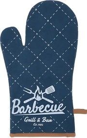 Kuchyňská rukavice Barbeque – modrá