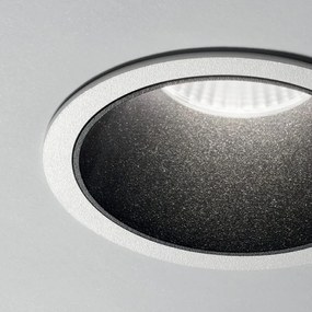 Ideal Lux Stropní vestavné bodové svítidlo LED GAME ROUND Barva: Černá, Teplota světla: 3000 K, Barva materiálu: černá