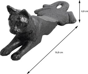 Zarážka do dveří Cat, 6,8x16,8 cm