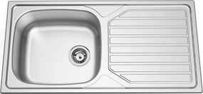 Sinks Okio 1000 XXL V 0,6 mm leštěný