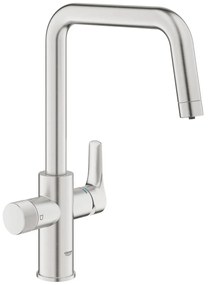 Dřezová baterie Grohe GROHE Blue Pure 2022 s filtrem supersteel 30595DC0