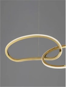 Závěsné LED svítidlo NOVA LUCE GIRISH 41W 3000K 9248110 stmívatelné Triac