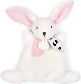 Doudou Dárková krabička růžová - mini králíček 17 cm / od 0 let