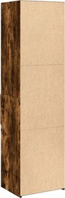Skříň highboard kouřový dub 50 x 42,5 x 185 cm kompozitní dřevo 3281459