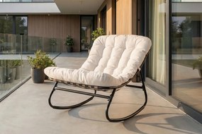 Relaxační houpací křeslo Nimbus Béžová – Váš soukromý oblak klidu