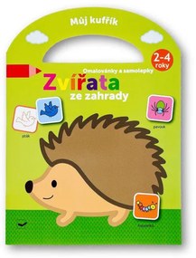 Svojtka Můj kufřík Omalovánky a samolepky Zvířata ze zahrady
