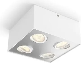 Philips Box 4x4.5W bílá / LED stropní bodové svítidlo / 2000lm / 2200-