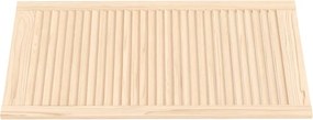 Nábytková dvířka lamelový design 4 ks 99,3 x 49,4 cm borovice 151138