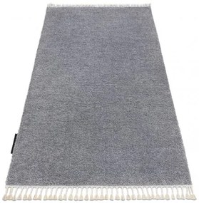 koberec BERBER 9000, světle šedá střapce, Maroko Shaggy velikost 140x190 cm | krásné koberce cz