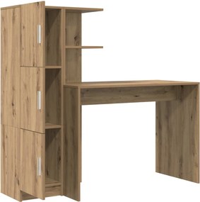 Stůl Artisanový dub 133.5 x 50 x 124 cm 2 ks 3337296