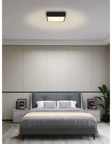 Immax NEO 07237L - LED Stmívatelné stropní svítidlo CANTO 22W/230V černá Tuya+DO