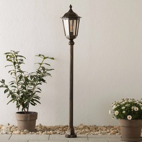 Venkovní svítidlo Puchberg, 140 cm, černá-zlatá