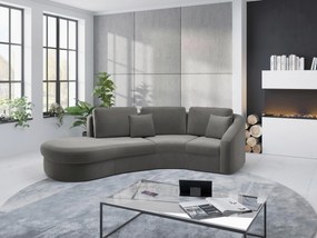XXXLutz ROHOVÁ SEDAČKA, textil, šedá Sit & More - Sedací soupravy - 000144017408