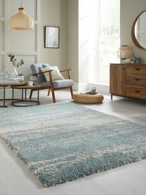 Flair Rugs koberce Kusový koberec Dakari Reza Ombre Blue - 160x230 cm