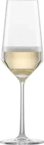 Zwiesel Glas Pure / Sklenice na šampaňské / Sada 2 ks / 297 ml / Trita