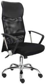 Kancelářská židle s područkami ALBA Medea, černá