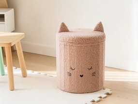 CH Taburetka s úložným prostorem Alice - růžová