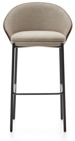 Barová židle meya 77 cm hnědá MUZZA