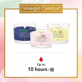 Yankee Candle Dárková sada: 3x votivní svíčka ve skle