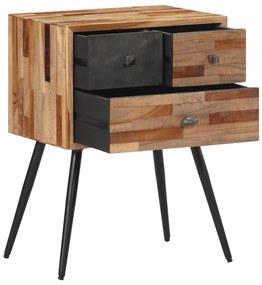 vidaXL Noční stolek 47 x 31,5 x 60 cm masivní teakové dřevo
