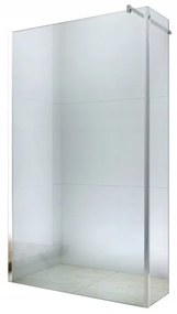 Mexen sprchová zástěna boční WALK-IN, 30 cm, chromový profil - šedé sklo, 850-030-000-01-40