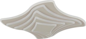 XXXLutz STROPNÍ LED SVÍTIDLO, 45/45/7 cm Novel - Stropní svítidla - 008181019301