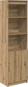 Komoda dub artisan 50x35x180 cm kompozitní dřevo 3328470