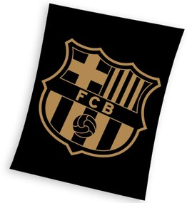 Deka FC Barcelona Gradient Black 130x160 cm