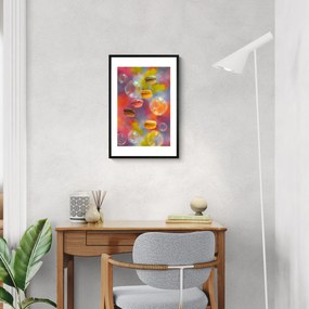 Monika Drapáková | Tanec chutí Rám: Černý, Velikost: 60 x 40 cm