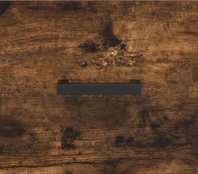 vidaXL Příborník 34,5 x 34 x 90 cm kompozitní dřevo [828673] Barva: kouřový dub
