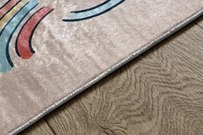 Dětský koberec protiskluzový BAMBINO 61470 růžový / modrý