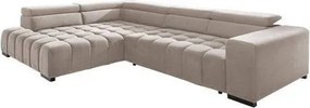 XXXLutz ROHOVÁ SEDAČKA, textil, béžová MID.YOU - Sedací soupravy - 000694006502