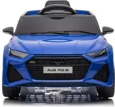 Eljet Dětské elektrické auto Audi RS 6 modrá / 50 W / Rychlost: 2-3 km