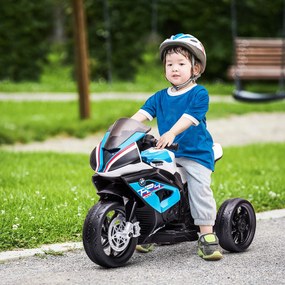 HOMCOM dětská elektrická motorka 18 měsíců, dětská motorka, elektrické vozidlo, elektrická tříkolka pro děti, bezpečné a robustní | Aosom.de