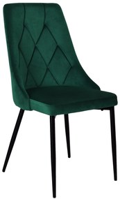 ViaDomo Via Domo - Židle Acacia - zelená - 43x92x45 cm - II. Jakost