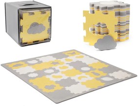Pěnové puzzle kinderkraft select podložka pěnová puzzle luno 185 x 165 cm yellow 30 ks