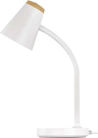 EMOS Bílá LED stolní lampička Tara 4,5W Z7641W