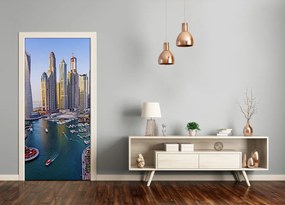 Fototapeta samolepící na dveře Dubaj záliv 95x205 cm