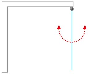 Roth Čtvercový nebo obdélníkový sprchový kout TCO1+TCO1 Varianta: šířka levých dveří: 110 cm, šířka pravých dveří: 80 cm, orientace: Uni - (TCO1/1100_TCO1/800_br_tr), Barva profilů a typ výplně: profily: brillant, výplň: transparent