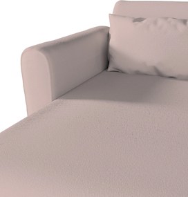 Potah na pohovku Mysinge dlouhý barva růžová látka pletený vzor
