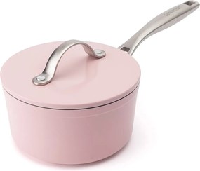 Elmich Nepřilnavý keramický rendlík Zen Ø 16 cm - růžová