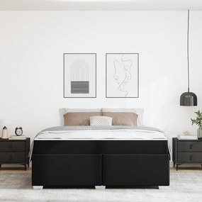 Rám postele Černá 180 x 200 cm PVC 3399246